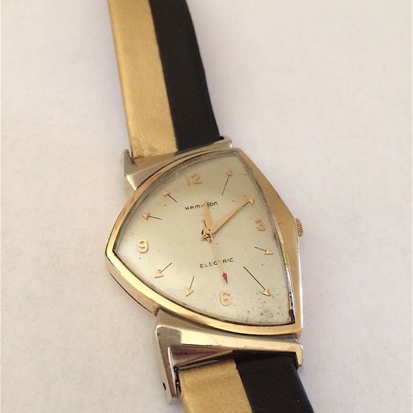 Vintage Hamilton Electric Pacer. Correct FACTORY Quartz Conversion ...
