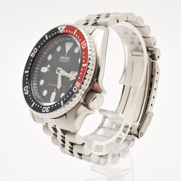 [NEAR MINT] SEIKO 7S26-0020 SKX009 Divers 200m Pepsi Automatic Mens ...