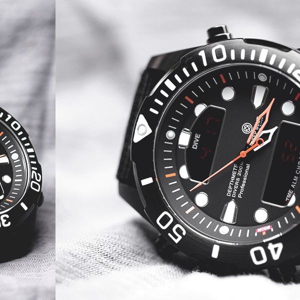 SOLD: Deep Blue Depthmeter | WatchCharts