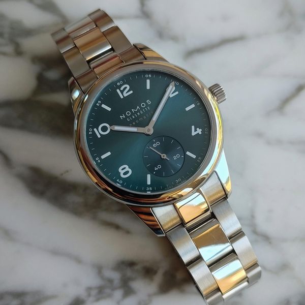 [WTS] NOMOS Club Sport 746 Neomatik Petrol Green 37mm automatic ...