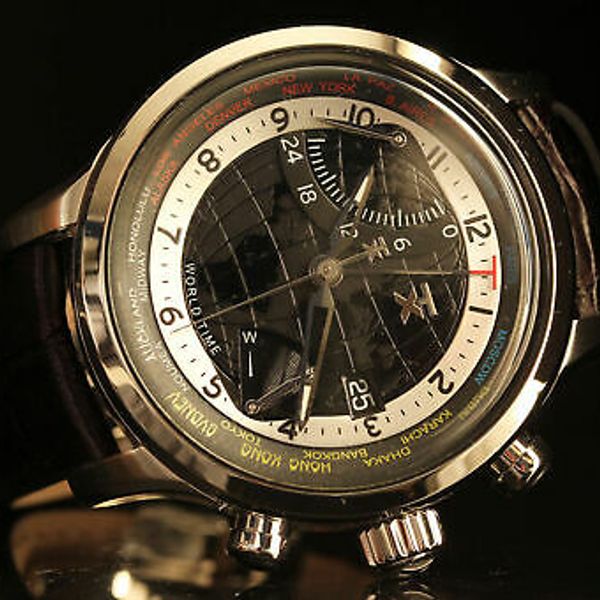 TX Luxury Mens 530 Series World Time Airport Lounge Watch T3C473 ...