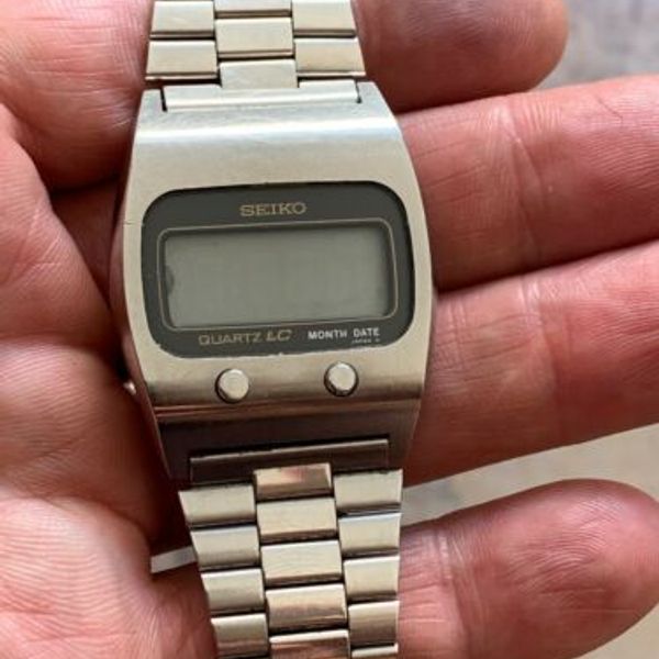 Scarce 1970s SEIKO QUARTZ LC 0439-5007 Watch Spares Or Repairs Lights ...