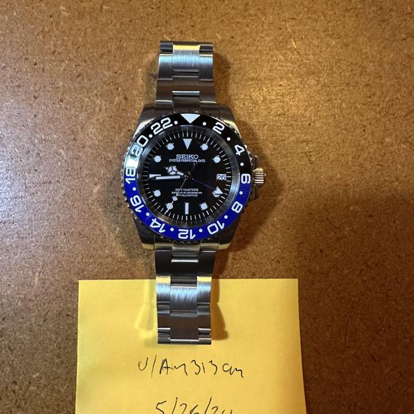 [WTS] GMT Batman Seiko Mod | WatchCharts Marketplace