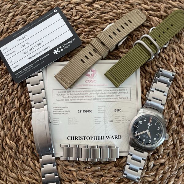 Christopher Ward C65 Sandhurst Series 2 Chronometer (British Army ...