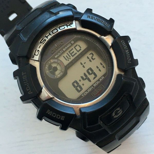 CASIO G Shock Tough Solar Radio Controlled Men’s Watch 3195 GW2310 ...