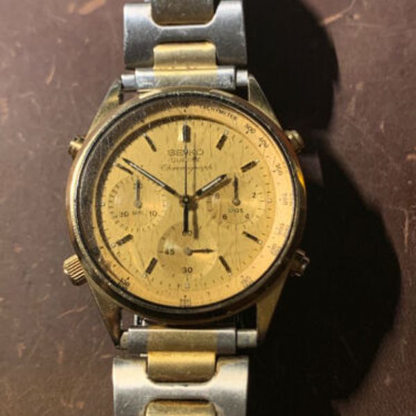 RARE! 1983 Seiko Quartz Chronograph 7A28-7029 - Parts/Repair | WatchCharts Marketplace