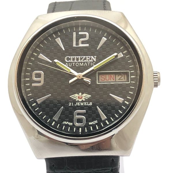 Vintage Style Citizen Cal. 8200 Day Date Automatic 21-Jewels Wrist ...