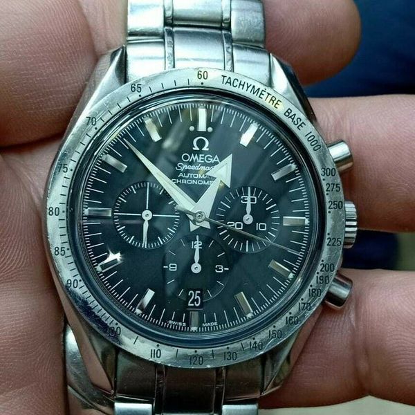 RARE OMEGA SPEEDMASTER BROAD ARROW MOON DON BEZEL Ref 178.0022 ...