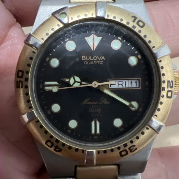 Bulova Quartz Vintage Men's Watch( No Sign of Gods?)Defective ð ...