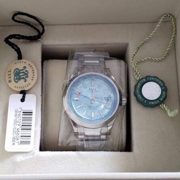 BALL Watch Engineer 3 GMT 41MM Limited Edition 808/1000 (904L) Steel ...