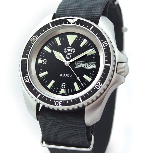 CWC RN300-M QS120-DD Royal Navy 300m quartz diver | WatchCharts Marketplace