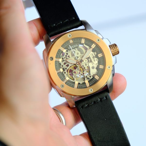 Montre Fossil Squeletton automatique ME3082 | WatchCharts Marketplace