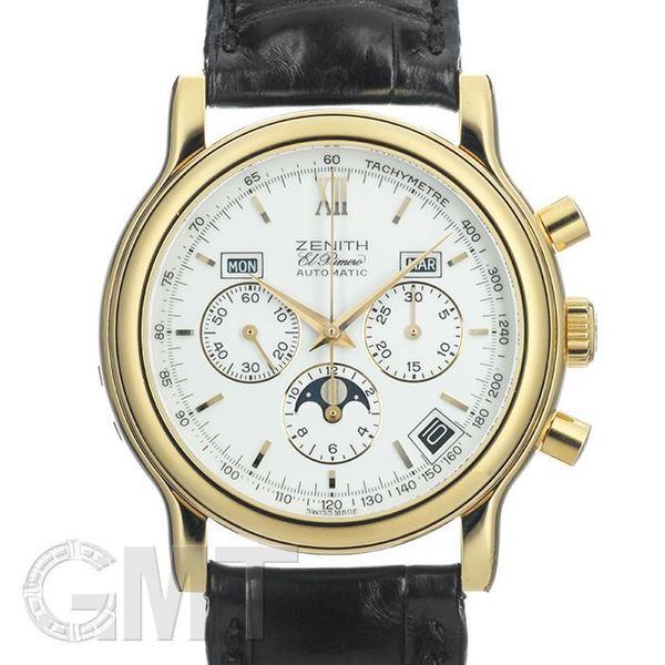 Zenith El Primero Chronomaster Triple Calendar Moon Phase 39mm 20.0230. ...