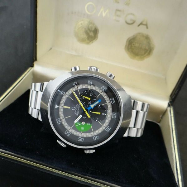 VINTAGE OMEGA FLIGHTMASTER 910 PILOT'S CHRONOGRAPH STEEL REF 145.013 ...