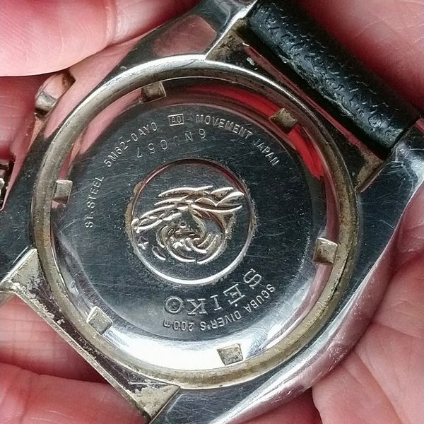 Seiko 5M62-0AY0 "Lefty" Kinetic Scuba Diver. SPARES/REPAIR ...