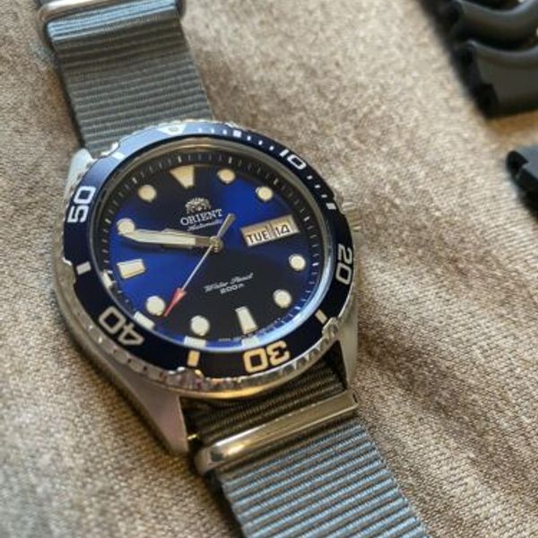Orient Ray II Blue Dial FAA02005D9 Automatic Watch | WatchCharts