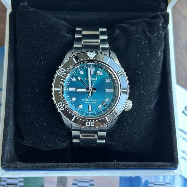 Seiko Prospex 1968 Heritage Divers GMT Turquoise Watch SPB475 US ...