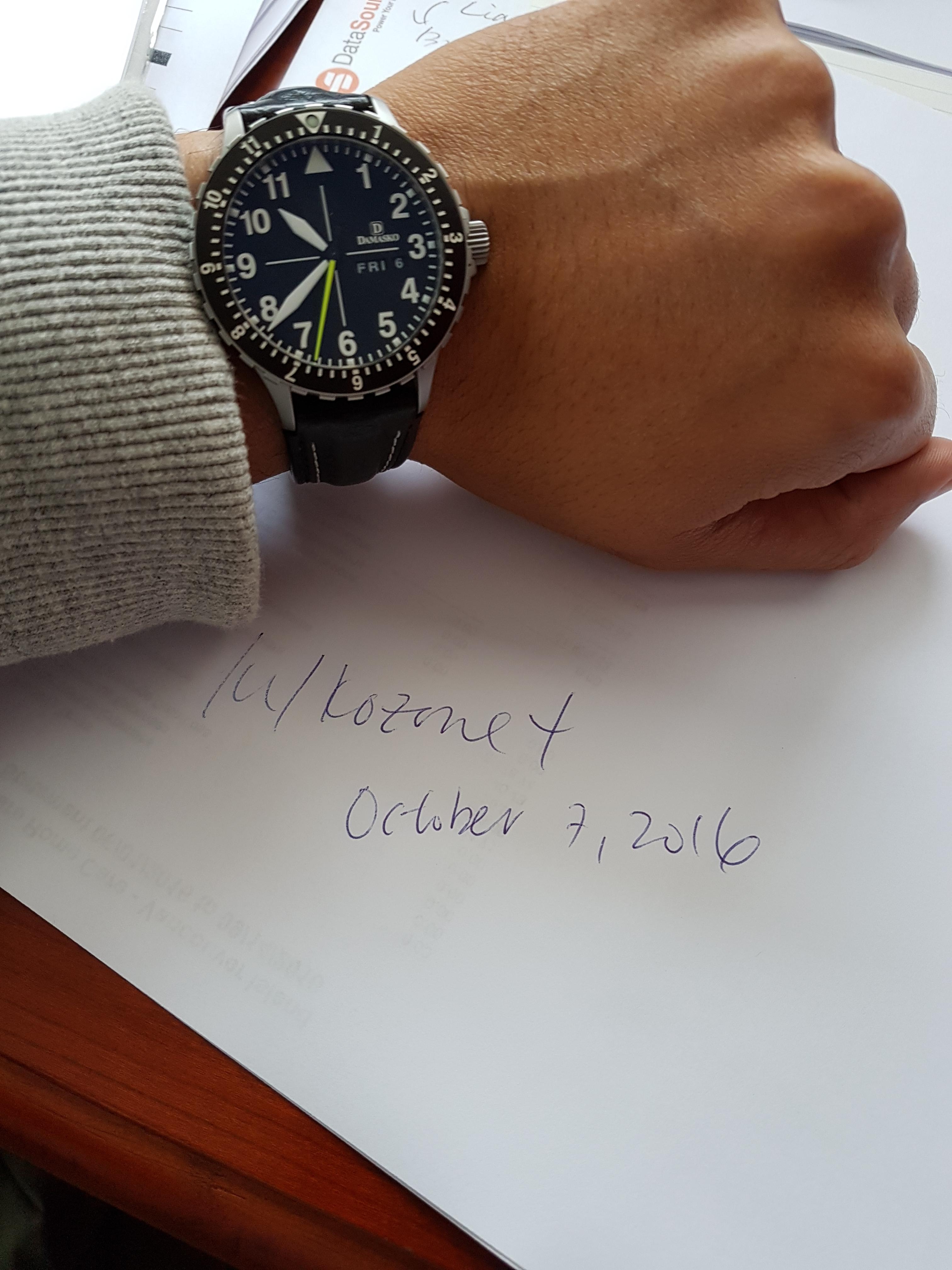 [WTS] Damasko DA46 - reduced $1000 | WatchCharts Marketplace