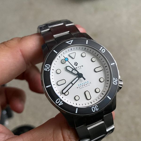 FS: Hamtun H2 Kraken White No Date Unworn | WatchCharts Marketplace