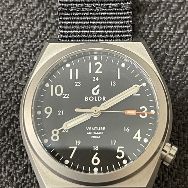 FS: Boldr Venture Carbon Black Automatic | WatchCharts Marketplace