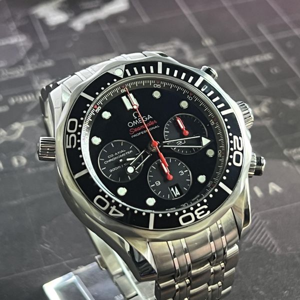 [WTS/WTT] Omega Seamaster Professional Chronograph Black Red SMP Steel ...