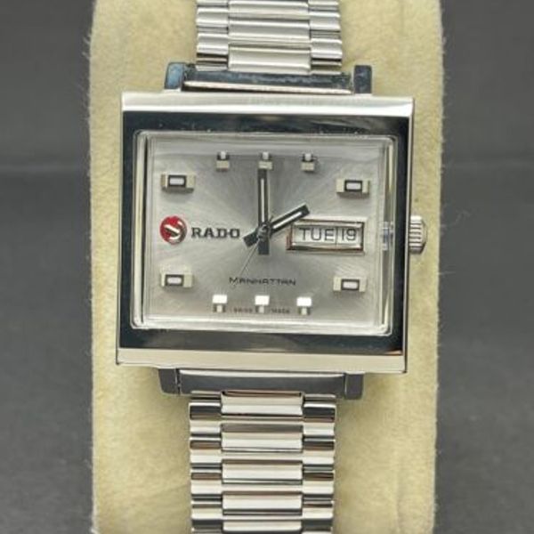 Rado Manhattan Automatic Men’s Watch Day/date Excellent Condition ...