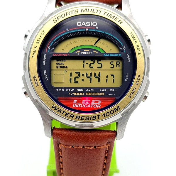Casio LED-100 Sport Multi Timer Watch | WatchCharts Marketplace