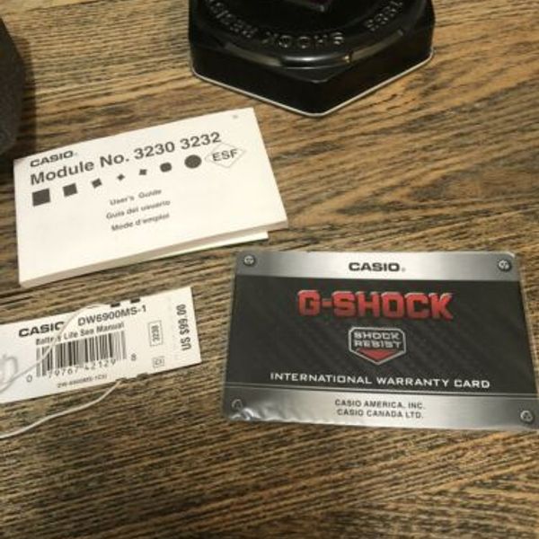 Casio G-Shock DW6900MS-1CR Wrist Watch for Men | WatchCharts