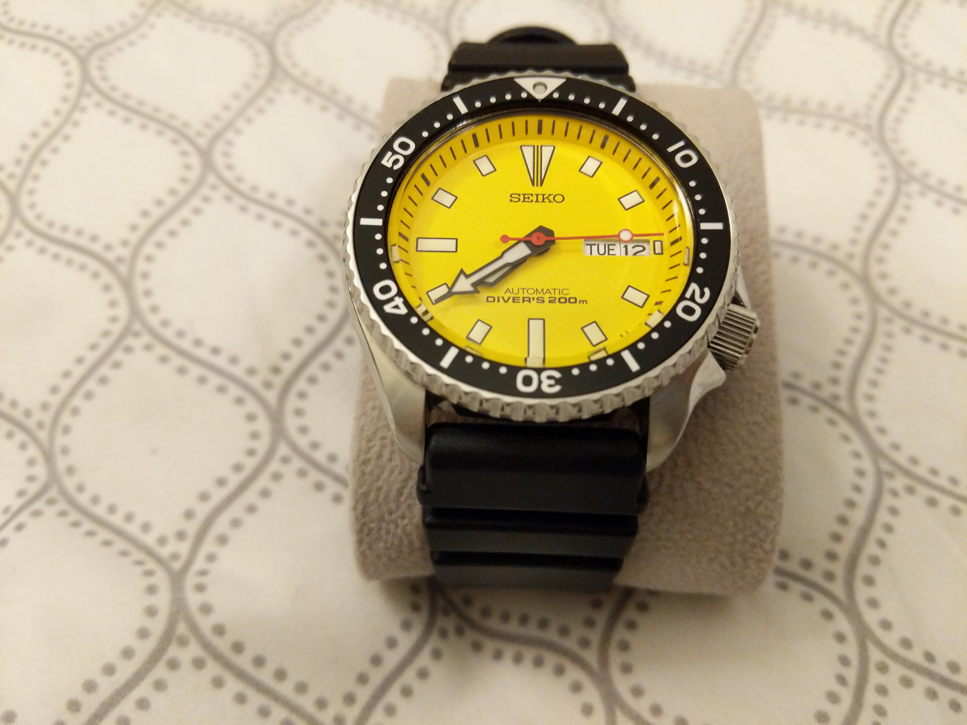 [WTS] Seiko SKXA35 Yellow Dial SKX (Discontinued Model) Price $200 ...