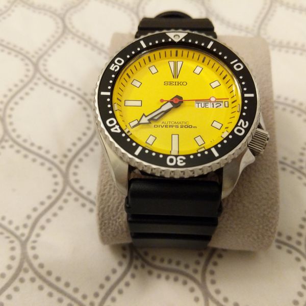 [WTS] Seiko SKXA35 Yellow Dial SKX (Discontinued Model) Price $200 ...