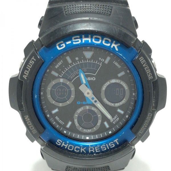 [New] [Used] CASIO G-SHOCK Watch Black x Silver x Navy | WatchCharts ...