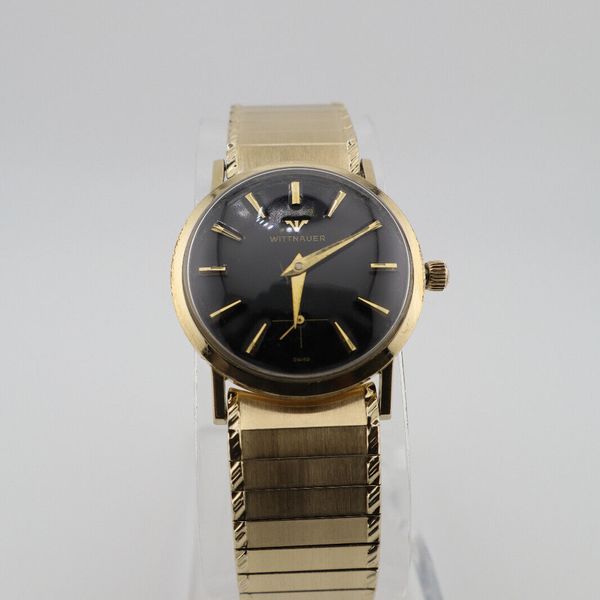 Vintage 1950s Wittnauer 10K RGP Swiss Manual-Wind Men's Watch - Good ...