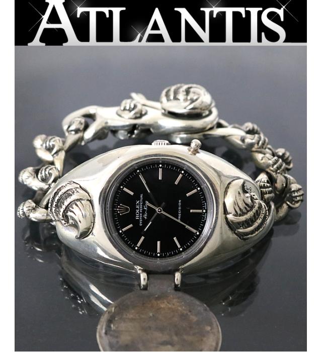 CHROME HEARTS Ginza store Chrome Hearts Rolex 14000 Air King Claw Watch ...