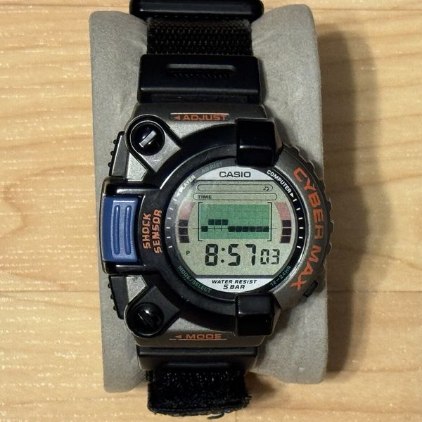 Casio Cyber Max JG-300 Punch Force Game Rare Vintage Rare Cybermax ...