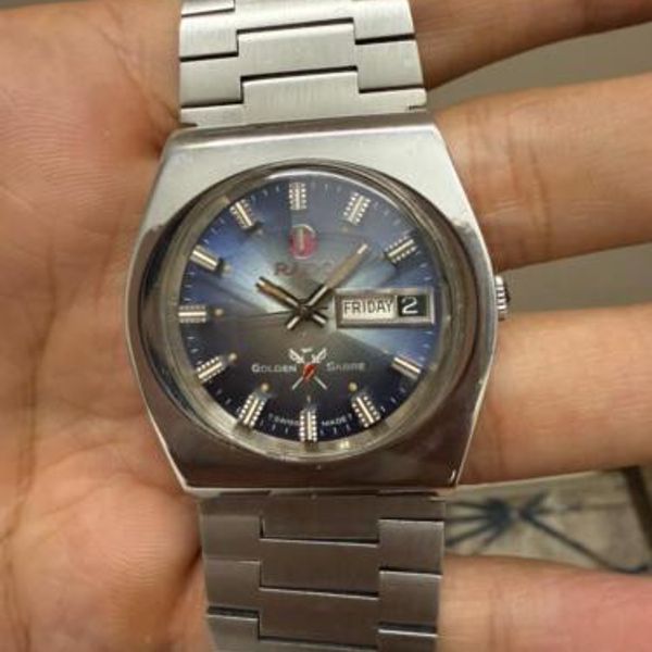 Rado Golden Sabre Automatic Rare Dial Watch | WatchCharts Marketplace
