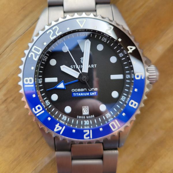 [WTS] Steinhart Ocean One Premium Titanium "Batman" GMT - 42mm Diameter ...