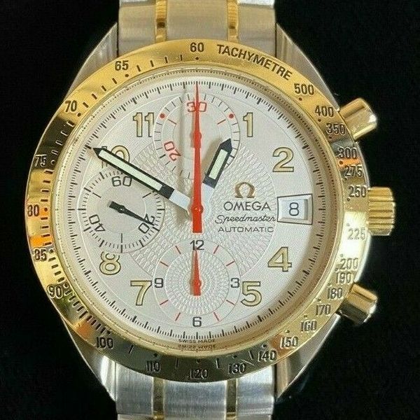*Omega Speedmaster Automatic Chronograph (3313.33.00) 18K / SS Men's ...