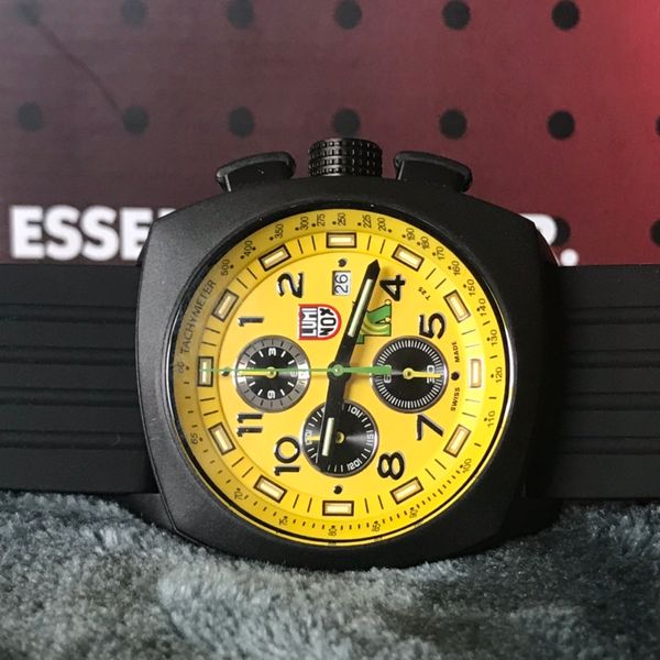 Luminox Tony Kanaan Yellow Dial $275. | WatchCharts