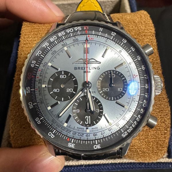 Breitling Navitimer B01 Chronograph Ice Blue | WatchCharts Marketplace