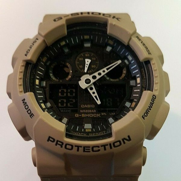 Casio G-Shock GA100L Digital Quartz Military Watch [Ori] | WatchCharts ...
