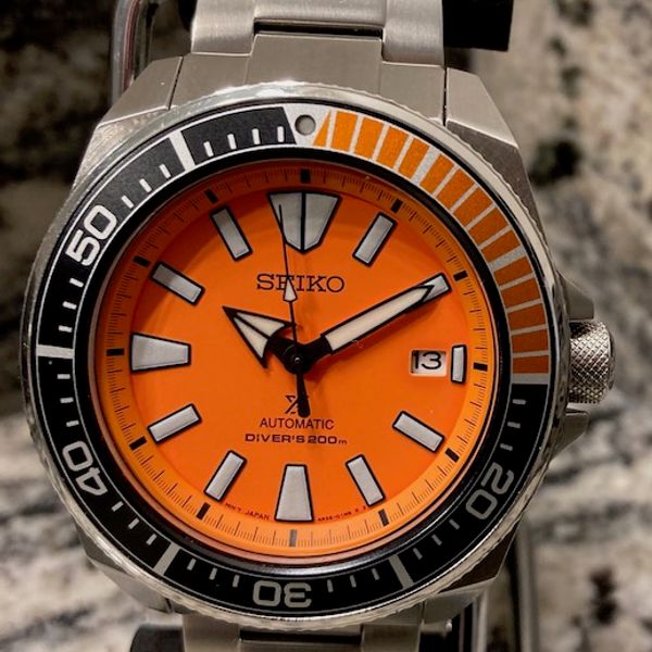 FS: Seiko Orange Samurai Package | WatchCharts Marketplace