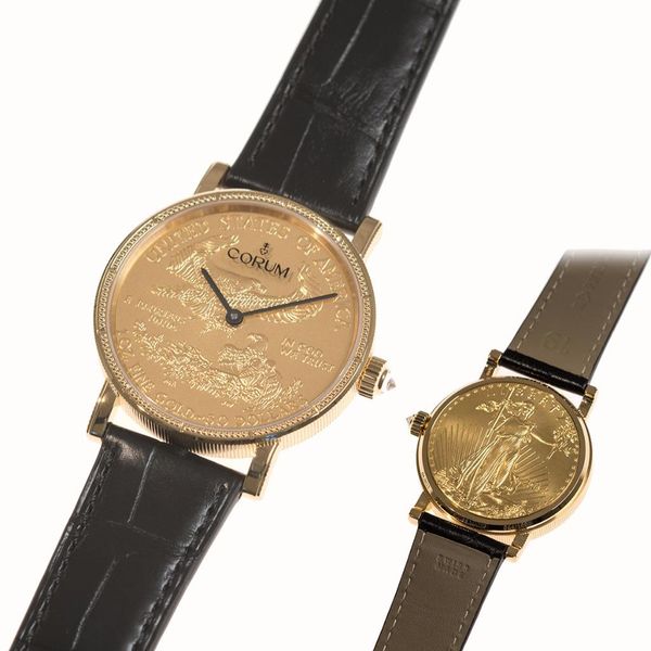 Corum Artisans 50th Anniversary $20 Gold Coin Watch (Presidential ...