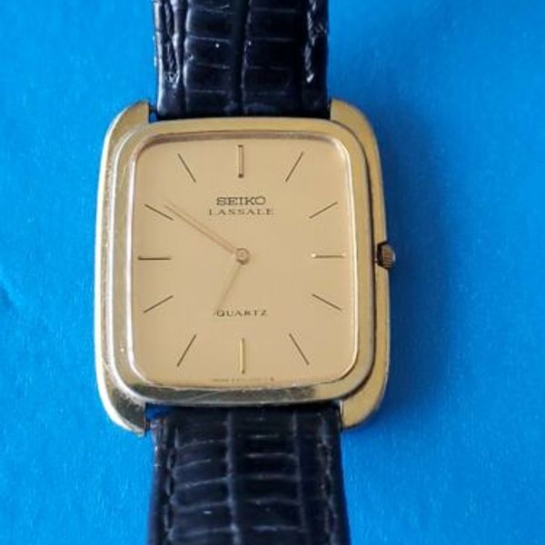 SEIKO LASSALE 93A 8 JEWELS ULTRA THIN MEN WATCH | WatchCharts Marketplace