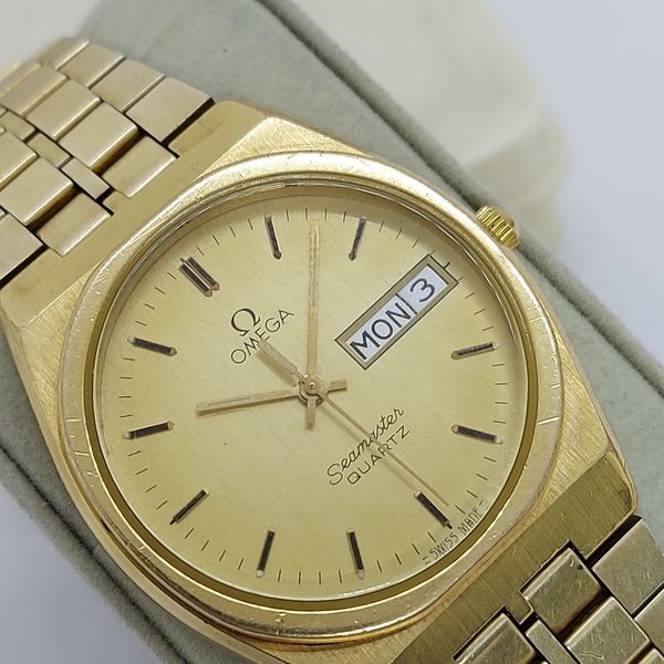 Vintage 1980 Omega Seamaster Quartz 1425 Men's Watch #1 | WatchCharts ...