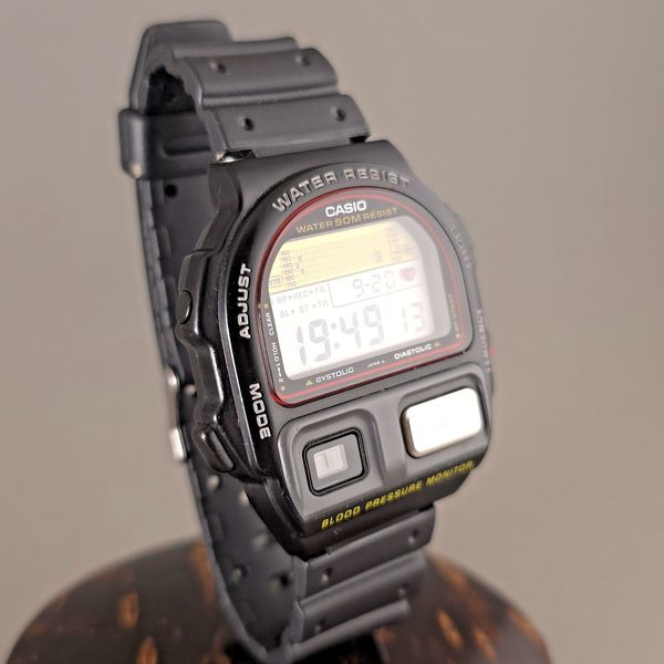 â Mint Vintage 1990 Casio BP-100 Blood Pressure Monitor Digital Menâ s ...