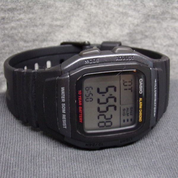Men's CASIO Digital Watch W-96H - Works Great! | WatchCharts Marketplace