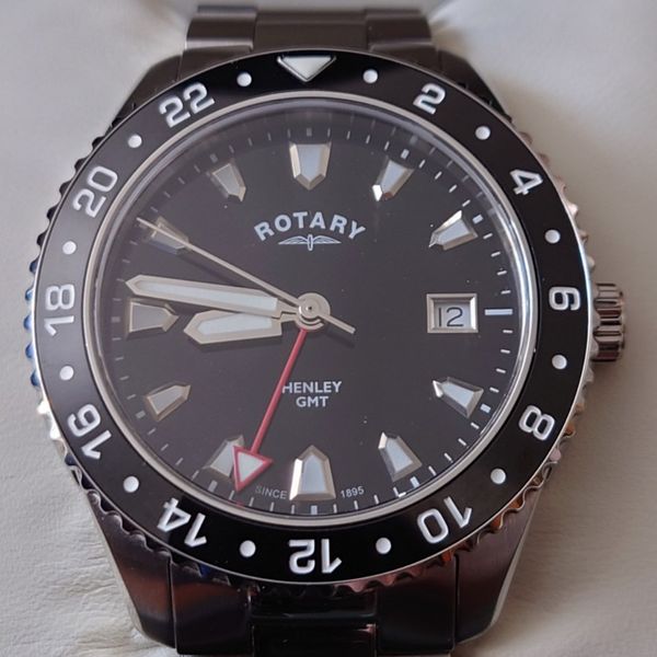 Rotary Henley GMT GS05108/04 | WatchCharts Marketplace