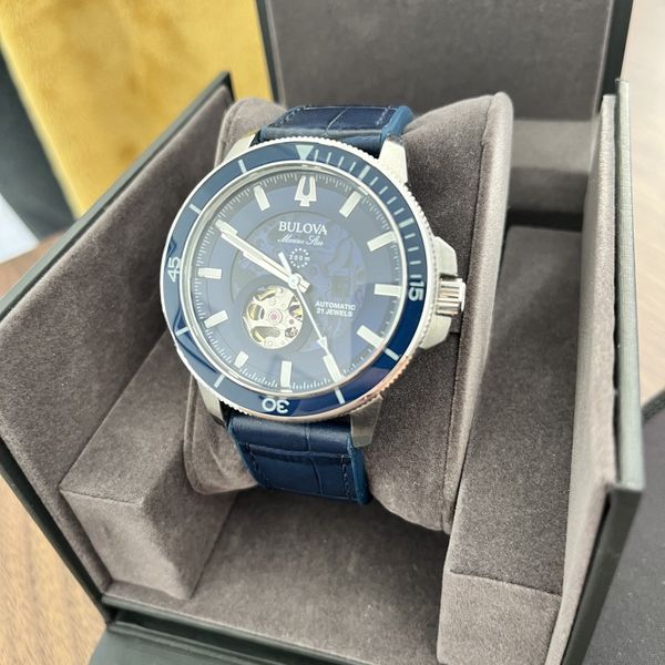 BULOVA MARINE STAR AUTOMATIC DIVERS WATCH 96A291 | WatchCharts Marketplace