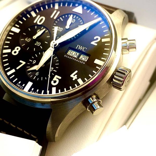 FS: IWC IW377713 - Pilot Chronograph Antoine De Saint Exupery - 2nd Day ...