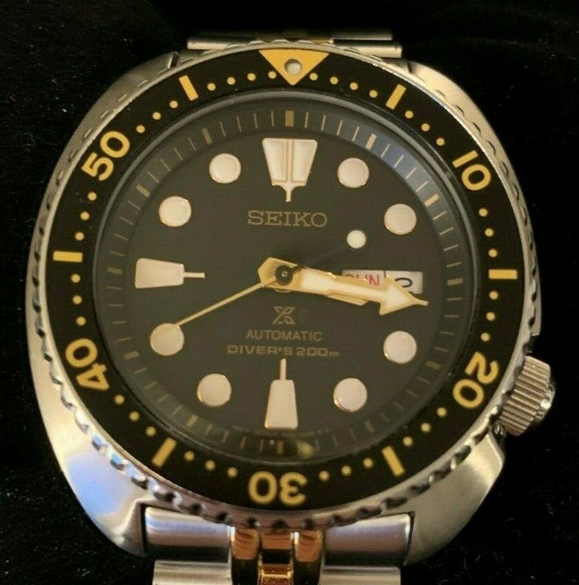 *MINT* Seiko Prospex Turtle SRP775 ISO Diver Watch Upgraded Strapcode ...